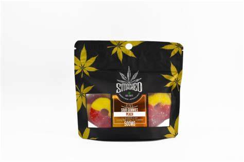 [Smashed] 500mg Gummies – Peach Rings - Central Valley Gardens
